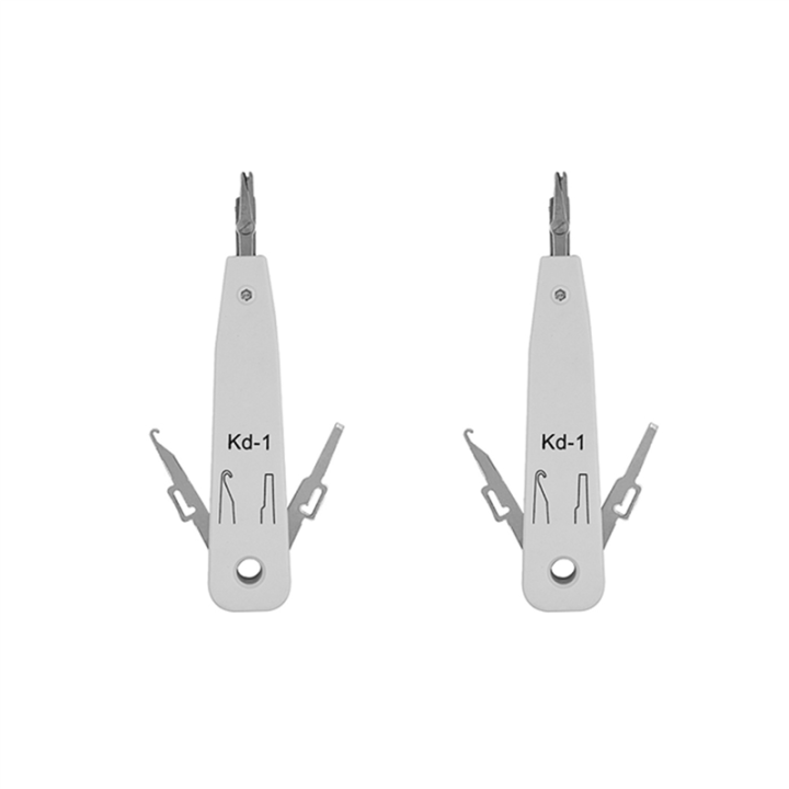 2X for RJ11 RJ12 RJ45 Cat5 -1 Network Cable Wire Cut Tool Punch Down ...