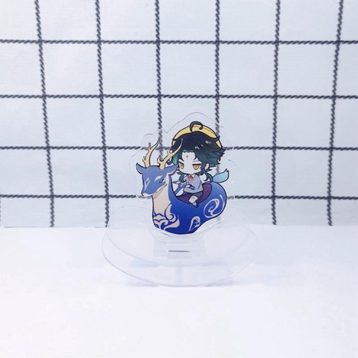 Japanese anime Genshin Impact Acrylic Stand, Shakeable Cartoon ...
