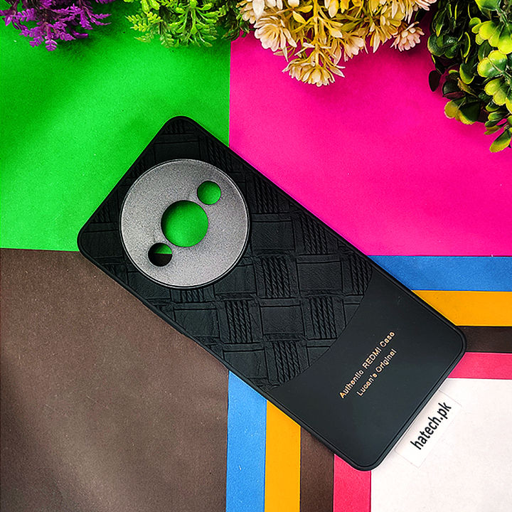 Redmi A3|A3X Authentic Lucane Leather Texture Back Case | Daraz.pk