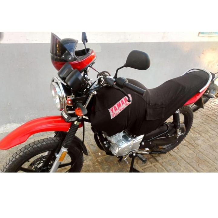 Yamaha YBR / Ybr-G Motorcycle Cover Anti Scratch - Black | Daraz.pk