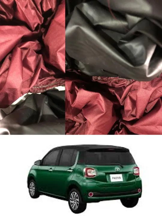 Toyota Passo Moda G Water and Dust Proof Car Top Cover Double Coating ...