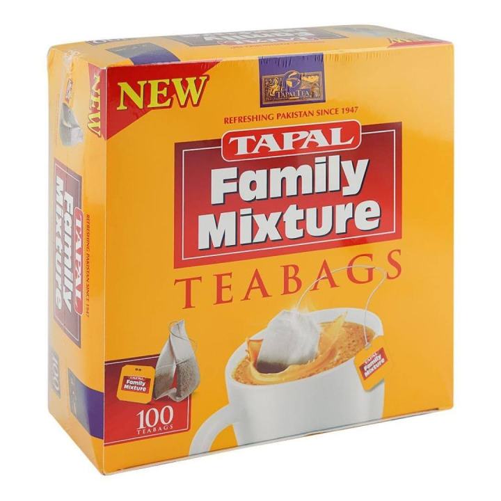 Tapaal Family Mixture Tea Bags (100 Pcs) - Strong Taste, Rich Color aur ...