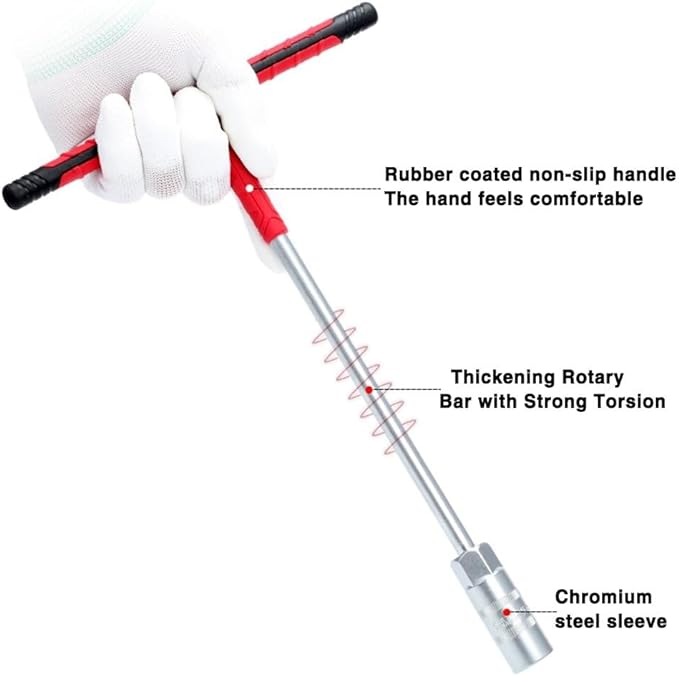 T bolt opener 8mm to 18mm with silicon coating and slip free hole ...