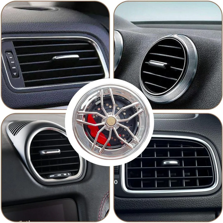 1 Pc Universal Car Decoration Rim Design Air Vent Air Fragrance ...