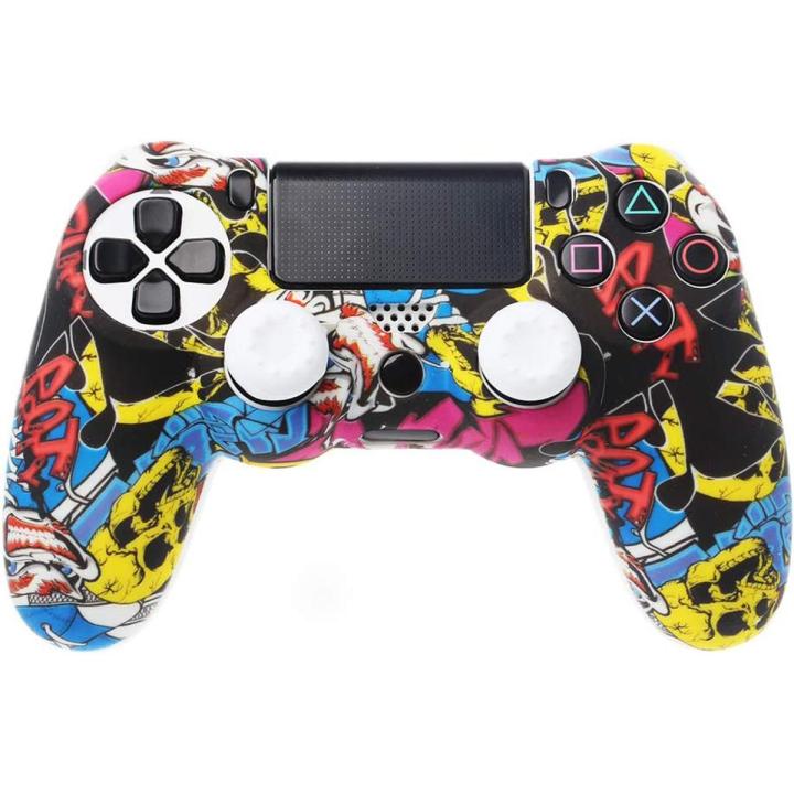 PS4 Anti-Slip Protective Silicone Soft Grip Case Cover Skin for ...