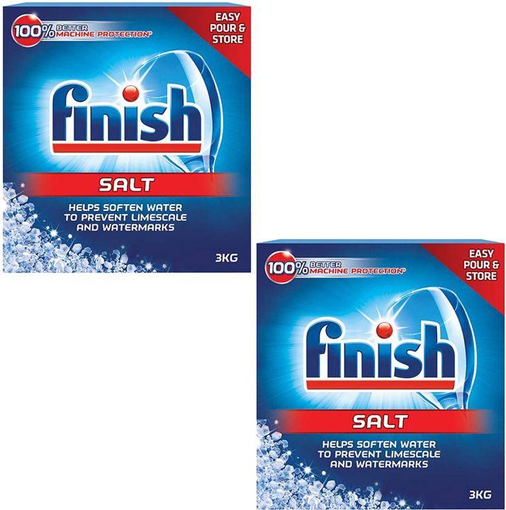 (Pack of 2) Finish Dishwasher Restoring Salt Cleaner 3KG | Daraz.pk