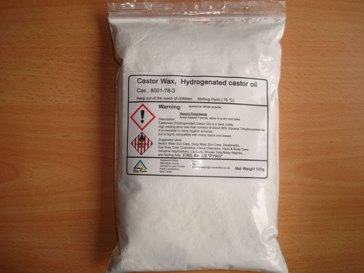 Castor Wax Hydrogenated White powder 250G | Daraz.pk