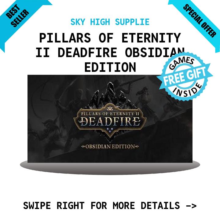 PILLARS OF ETERNITY II DEADFIRE OBSIDIAN EDITION.JPG - PC Game - Easy ...