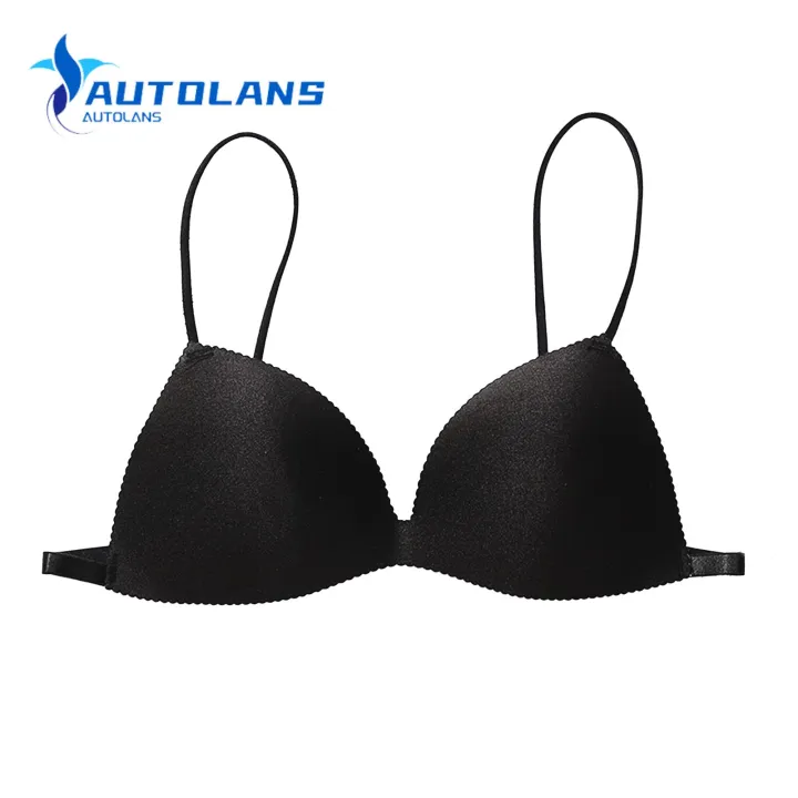 Women Bra Seamless One PIece Thin Shoulder Strap Lady Bra | Daraz.pk