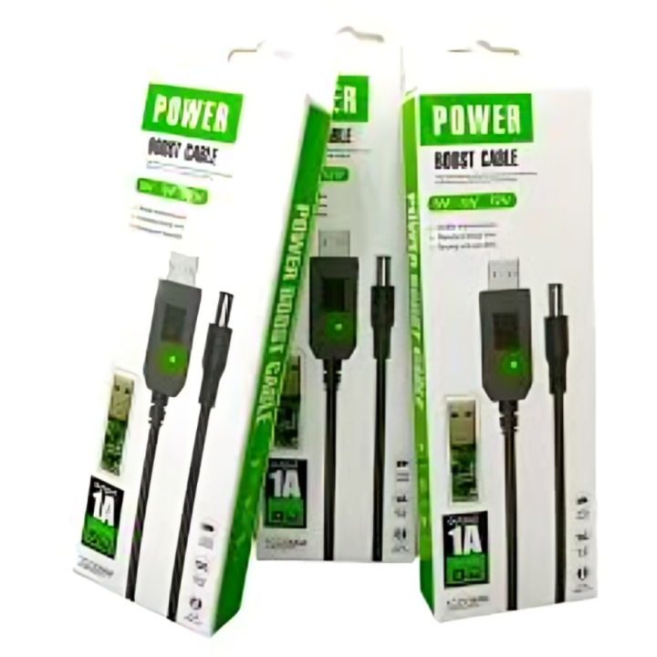 Router Cable WiFi to Powerbank , Router Power Boost Cable , USB to DC ...