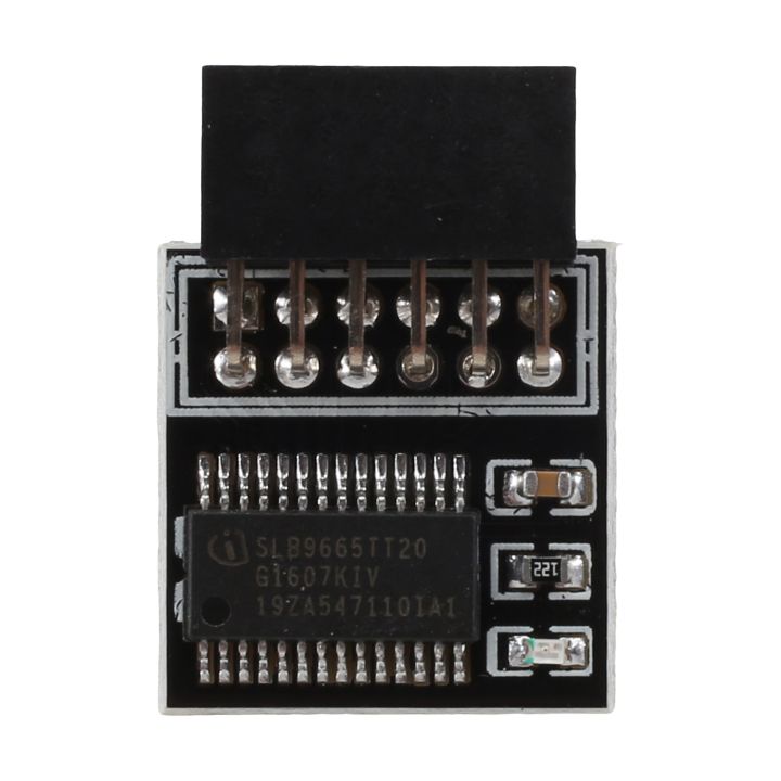 TPM 2.0 Encryption Security Module Remote Card LPC-12PIN Module | Daraz.pk