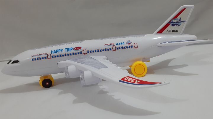 Airline Flash Electric A380 Airbus Toy | Daraz.pk