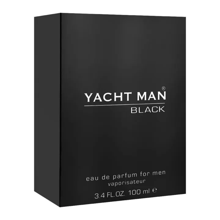 Yacht Man Black Perfume For Men– 100 ML | Daraz.pk