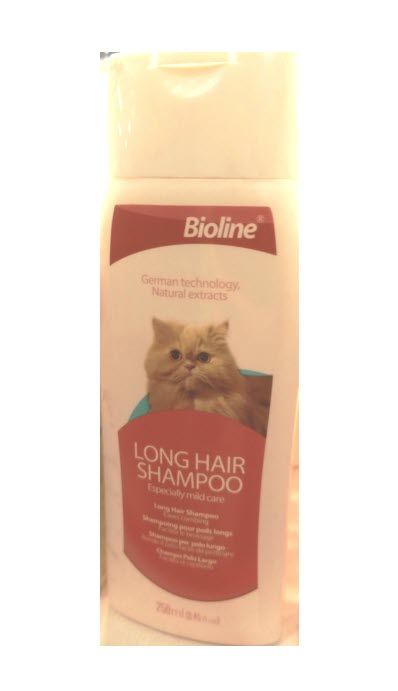 Bioline Cat Shampoo for Long hair German Technology Natural extracts ...
