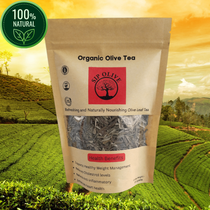 Sip Olive - Organic Olive Leaf Tea - 100 GRAMS (Zaitoon Kehwa) | Daraz.pk