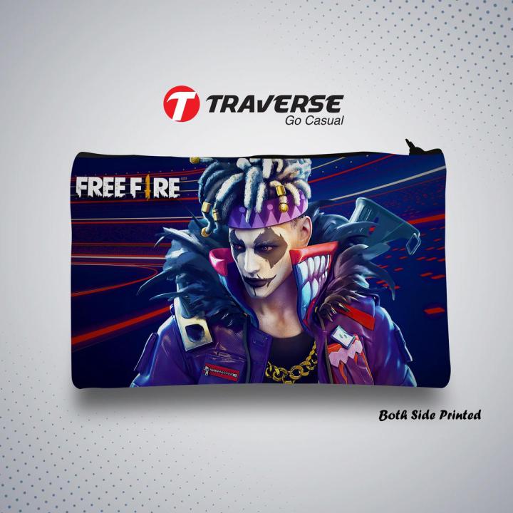 Traverse Free Fire Pencil Pouch (Digitally printed on Cloth) | Daraz.pk