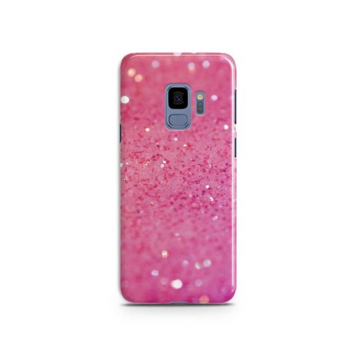 Hot Pink Crystal Background Printed Design 375 Hard Back Cover For ...