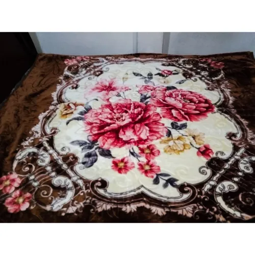 Double Ply Blanket,2 Ply Blanket Embossed Blanket For Winter Double Bed ...
