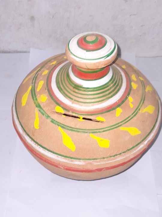 Clay Money Saving Pots Large Size (Gullak) | Clay Crockery Pots ...