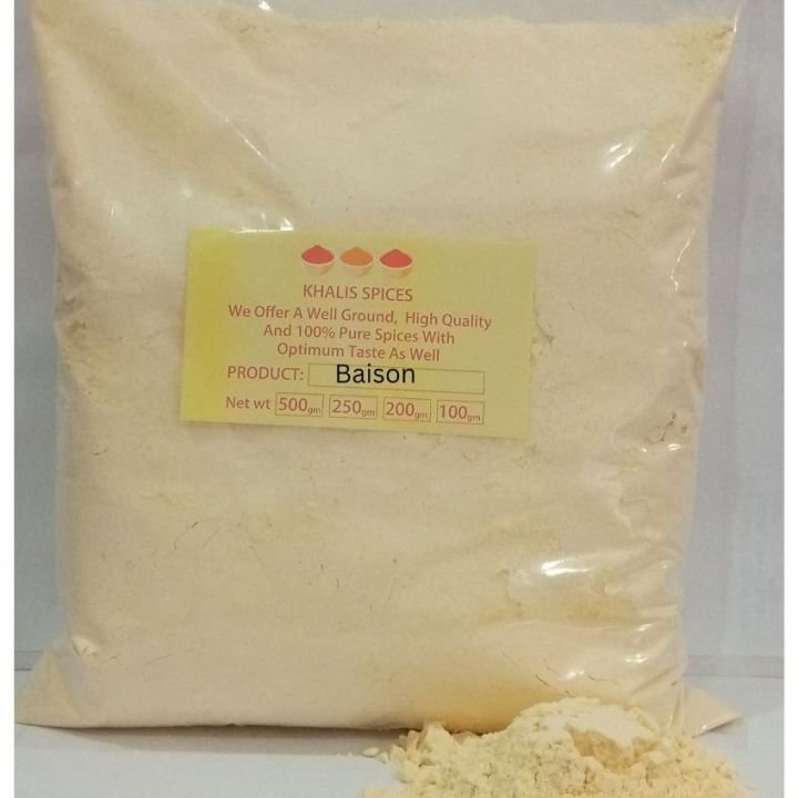 Khalis Besan /100% Pure Gram Flour ( 1500 Gm ) Premium quality Baison ...