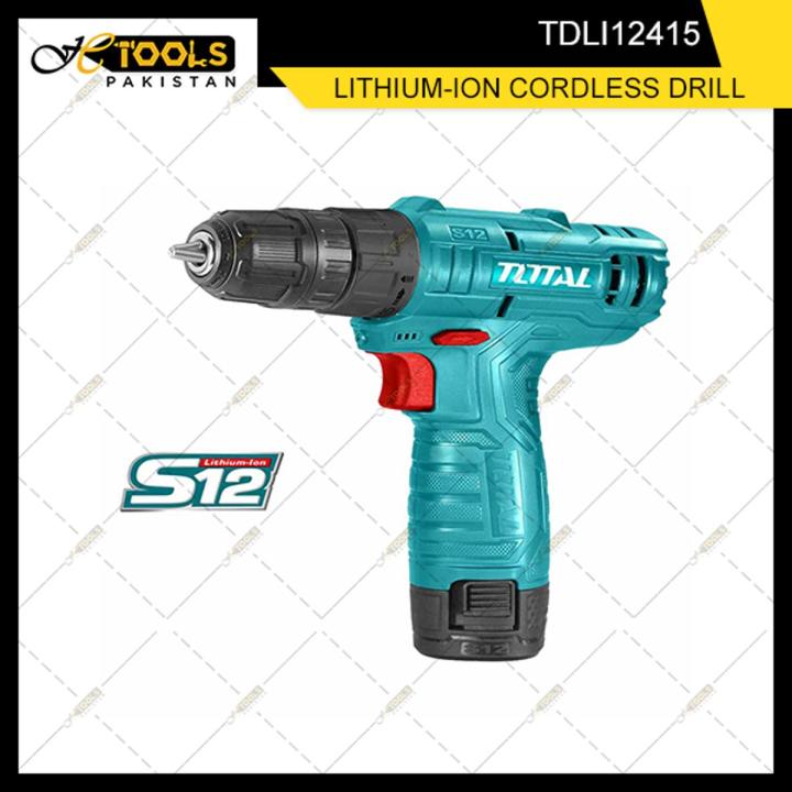 TOTAL Lithium-Ion Cordless Drill 12V TDLI12415 | Daraz.pk