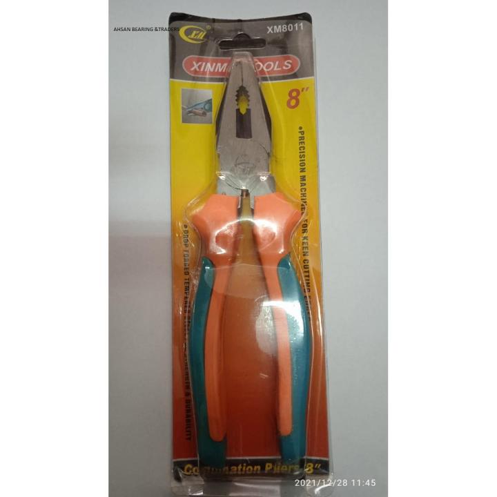 PLIERS 8 inch - Plass - Pluss - ( XINMIN TOOLS SUPER Pliers - 8 inch ...