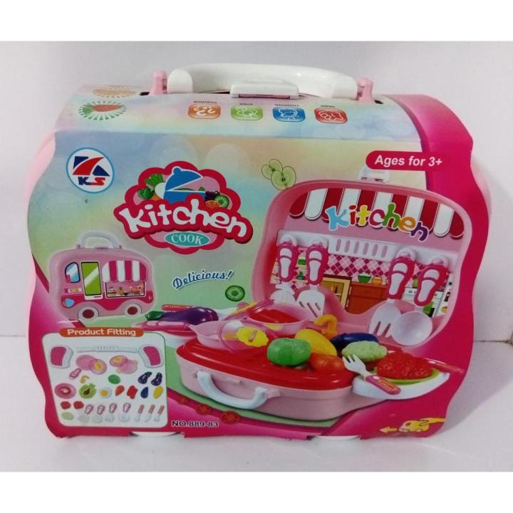 Kitchen Set | Girl's Kitchen Set | Kitchen Cook Little Set | | Daraz.pk