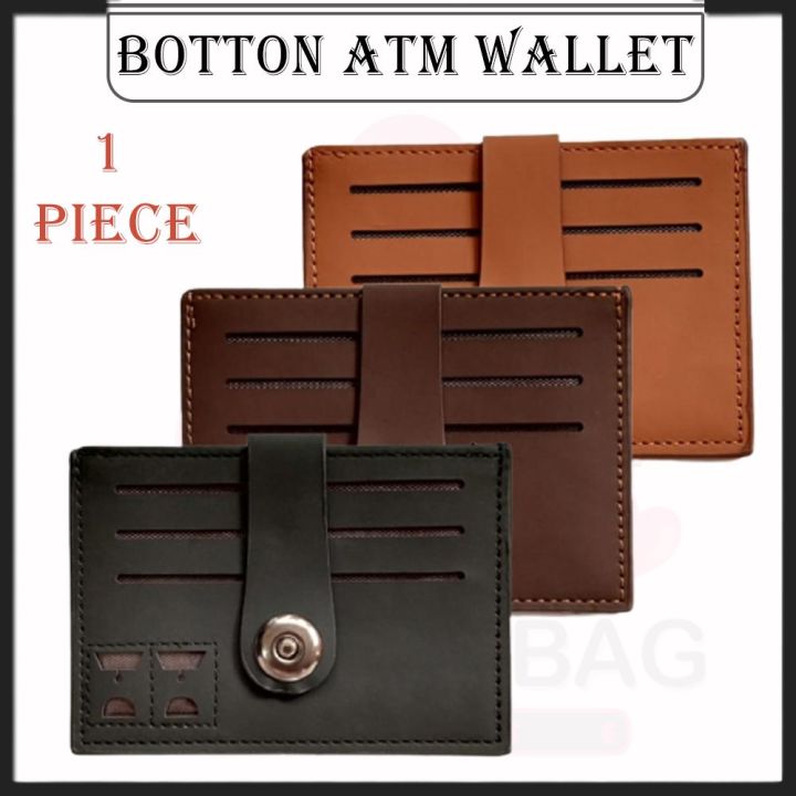 Leather ATM Card Holder Wallet Mini Card Wallet Best Quality ID Card ...