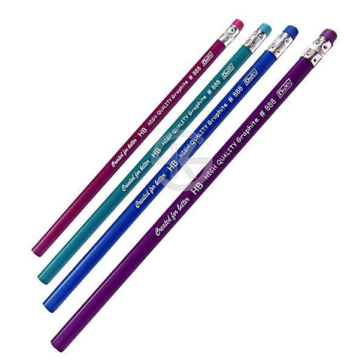 Dux 888 Eraser Tip Pencils Rubber pencil 12 Pcs pkt Dux | Daraz.pk