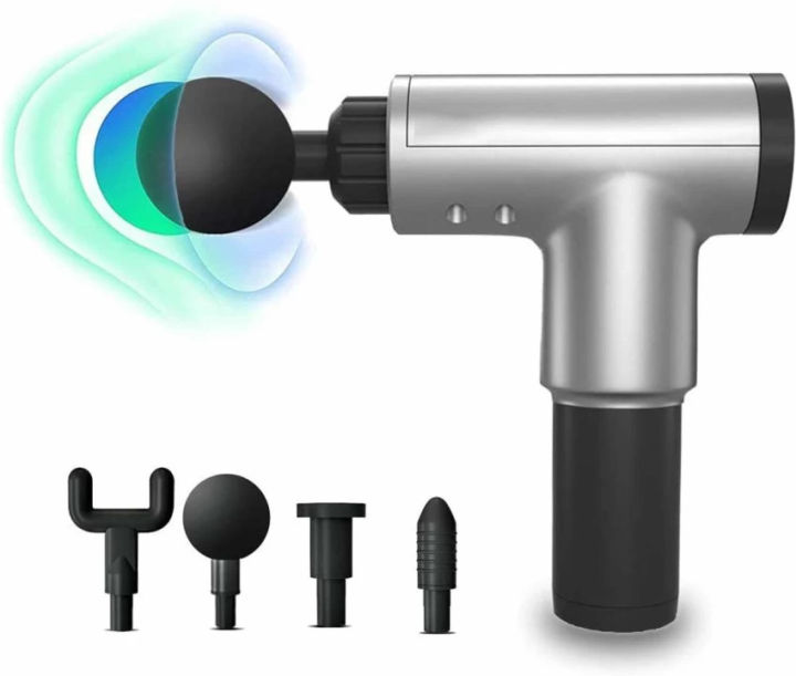 Mini Massage Gun_Deep Tissue Massager Blue Idea Chargeable | Full Body ...