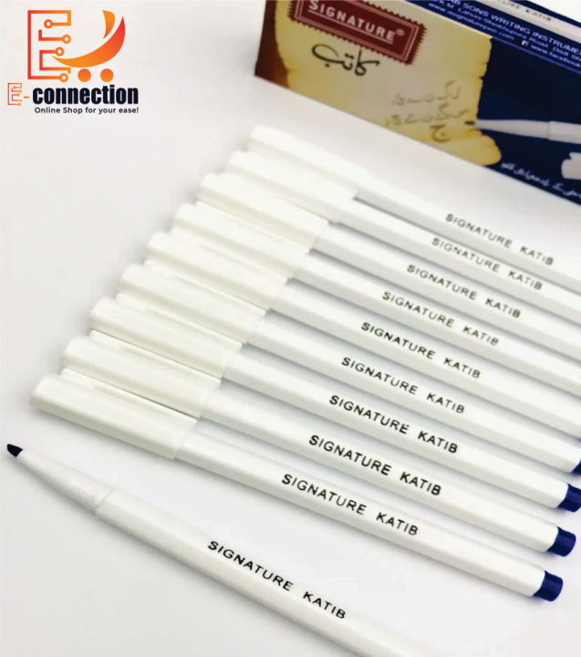 Signature Katib Cut Marker For Caligraphy (10 pcs in each Box) COLOR ...