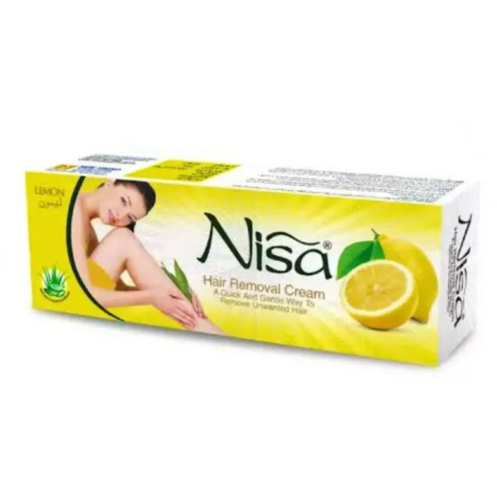 Nisa Hair Removal Cream Lemon Large 120ml | Daraz.pk