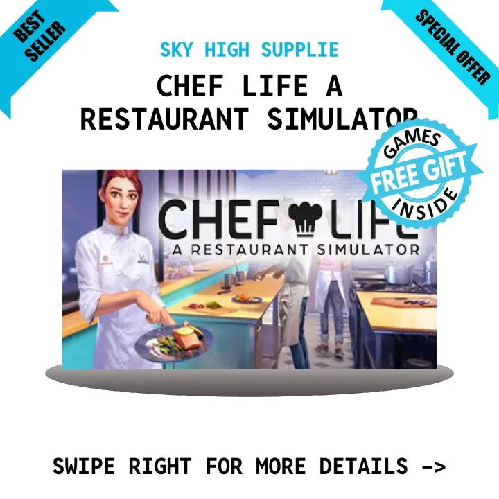 CHEF LIFE A RESTAURANT SIMULATOR Game for PC - with complete ...