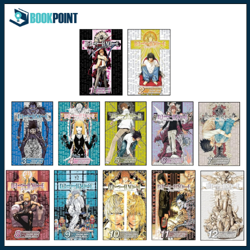 Death Note (12 book series) by Tsugumi Ohba (Author) | Vol 1 to 12 ...