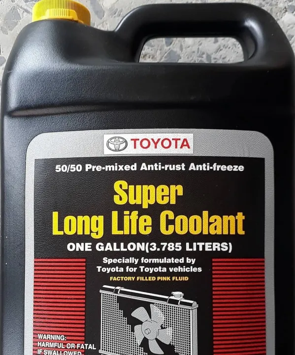Toyota Genuine Super Long Life Coolant 3.78L | Pre-Mixed Radiator ...