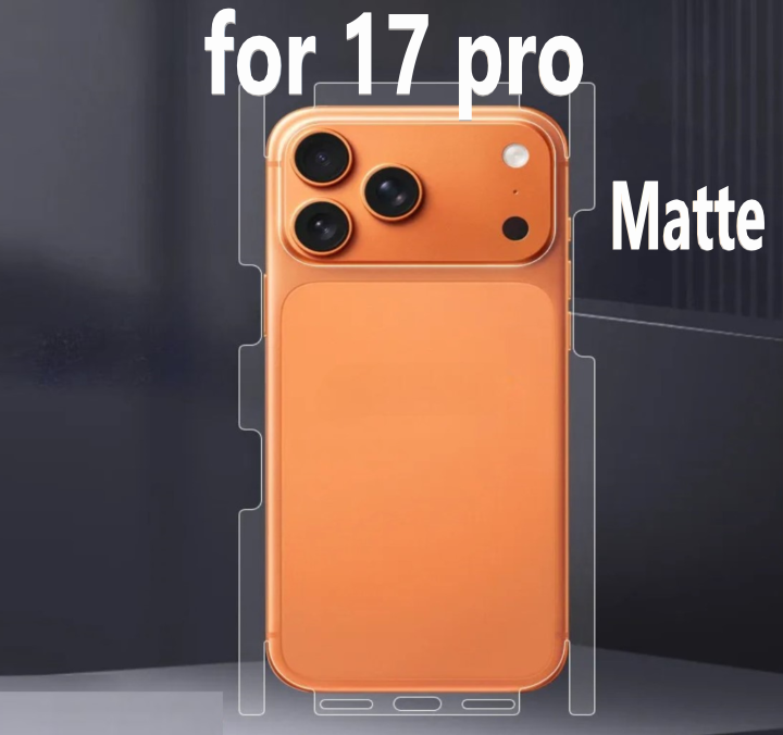 Full Cover 360° Matte Hydrogel Film Back Sheet/Jelly and Screen ...