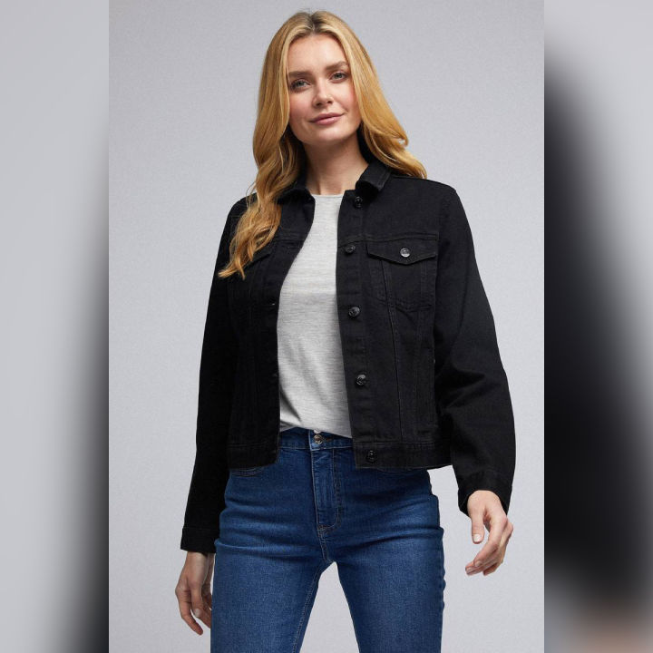 ETERNAL Denim Jacket Lycra Fabric | Daraz.pk