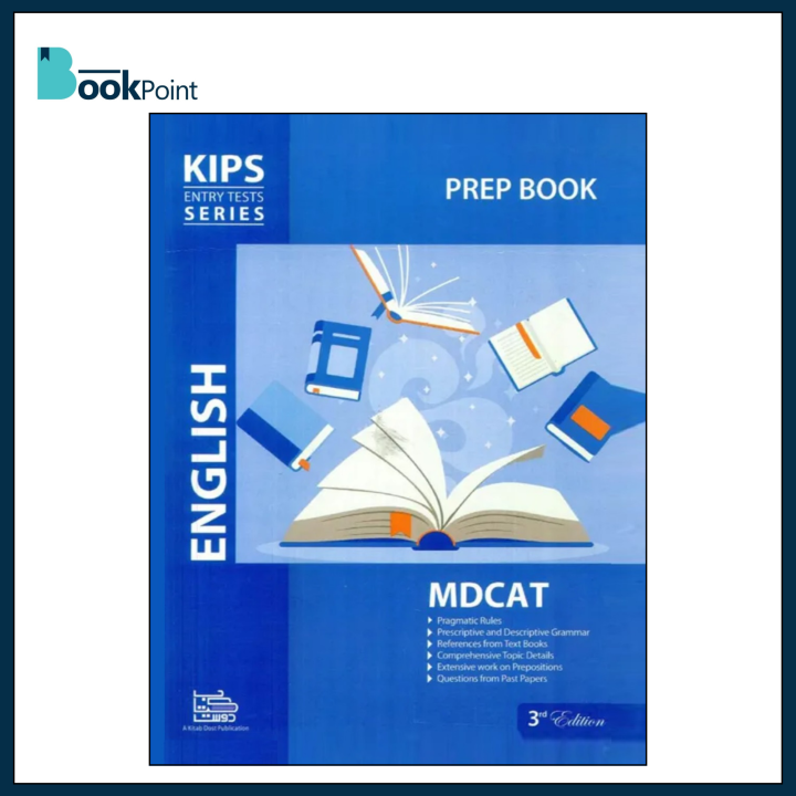 Kips Entry Tests Series English Prep Book For MDCAT | Daraz.pk