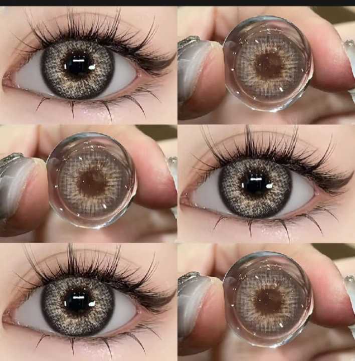 Pack of 3 Big eye soft contact le• Soft color lenses for party and ...