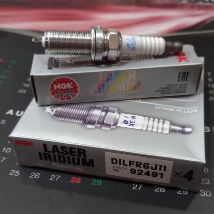 NGK LASER IRIDIUM SPARK PLUG DILFR6J11 FOR HONDA FIT | Daraz.pk