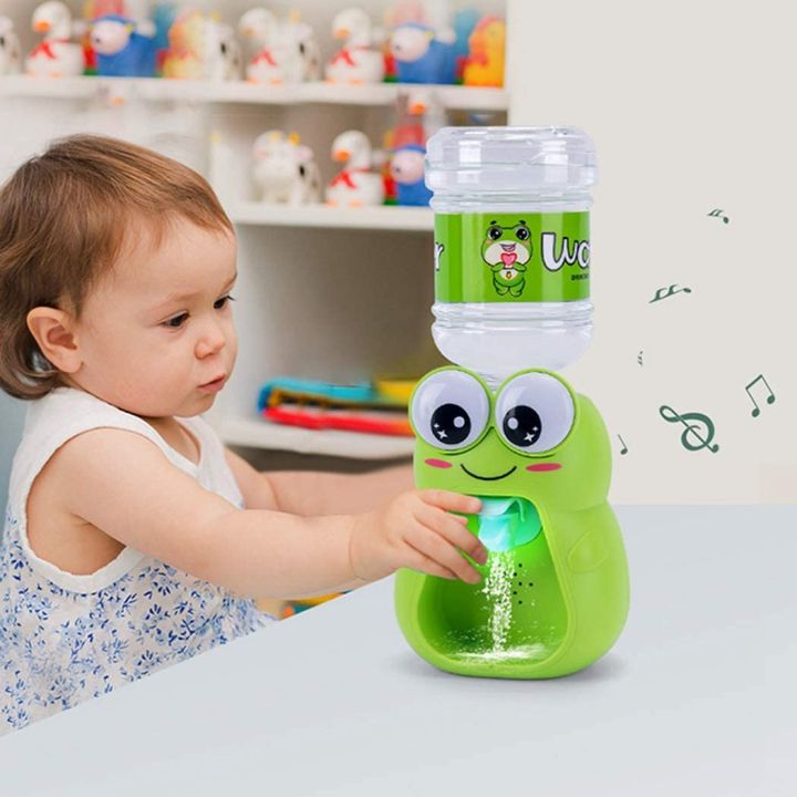 Kids Water Dispenser Toy Mini Frog Water Dispenser Lovely Cartoon Funny ...