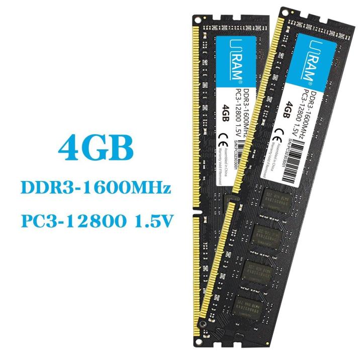 PC Ram Pure Branded 4GB DDR3 Super Fast Ram for PC Fully Attested ...