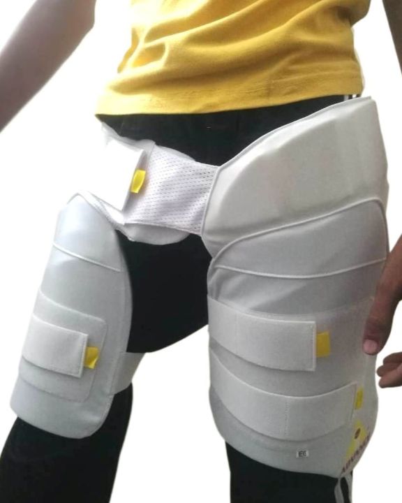 Premium Quality Double Thigh Pads Set - Professional & Club Cricket ...