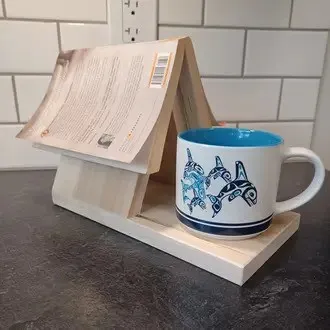 Book Placeholder, Book Stand, Trending Wooden Book Holder, Wooden Gifts ...