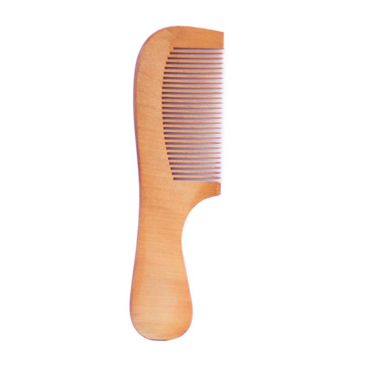 Natural Wood Comb For Men And Women, Anti-static wooden comb for curly ...
