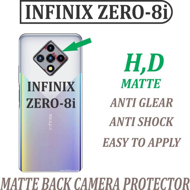 INFINIX ZERO 8i MATTE BACK CAMERA protector | Daraz.pk