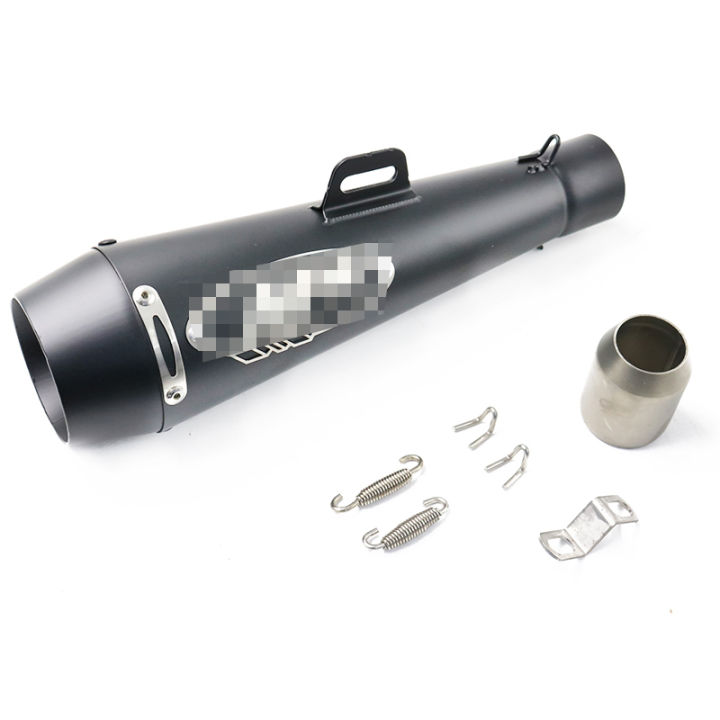 Universal Fitment M4 Matt Black Exhaust, Heavy Bikes, Bike With DK ...