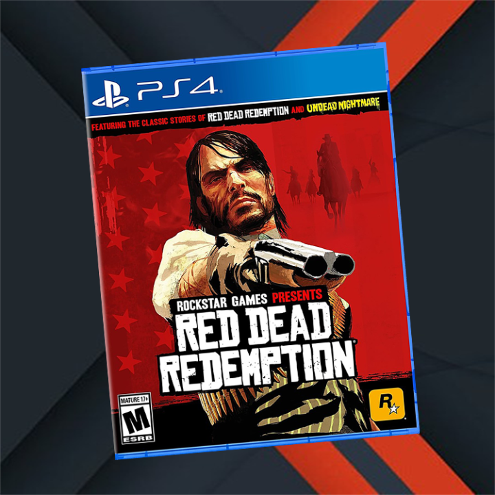 PLAYSTATION 4 DVD Red Dead Redemption PS4 GAME | Daraz.pk