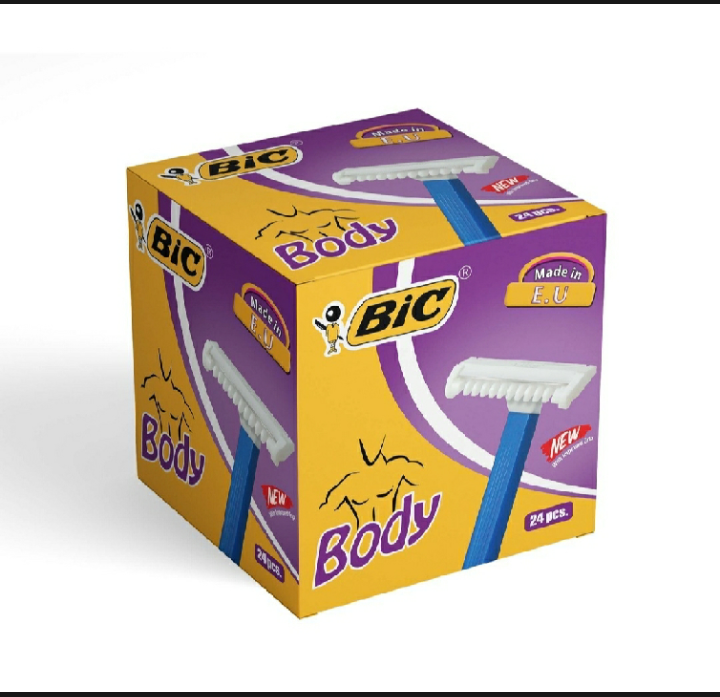 Bic Body Razor 24 Pcs Box Original ] Disposable Razor Tweezers ] Health ...