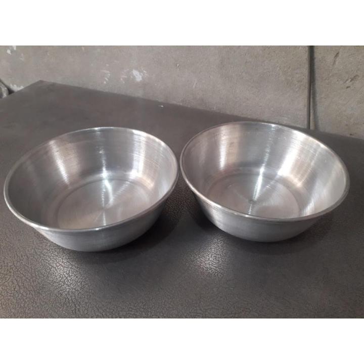 Silver Bowl For Ice making/Fridge Bowl/Ice Bowl 2 Pieces (Size: Small 6 ...